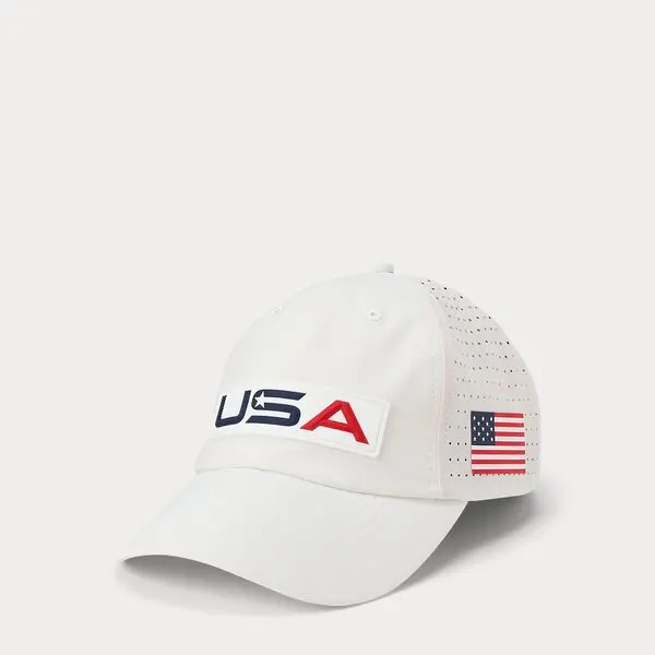 Ralph Lauren Team Usa Sports Cap - Ceramic White