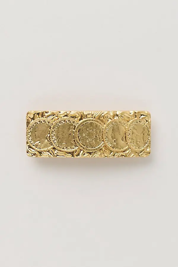 Free People Clue Barrette - Gold