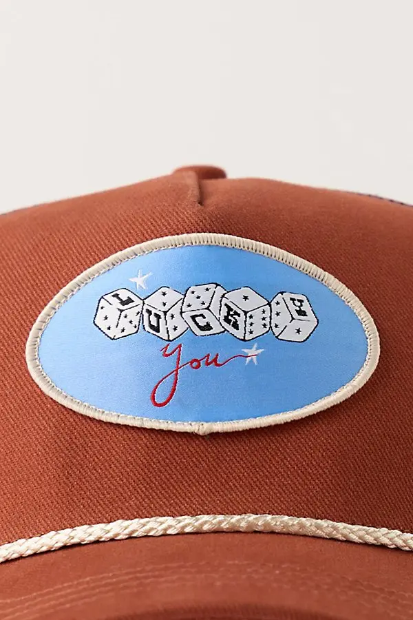 UNDERSTATED LEATHER Lucky You Trucker Hat