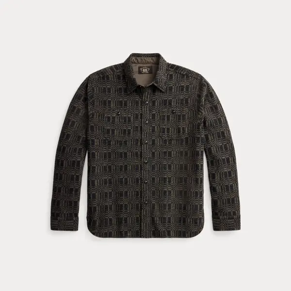 Ralph Lauren Jacquard-knit Wool-blend Workshirt