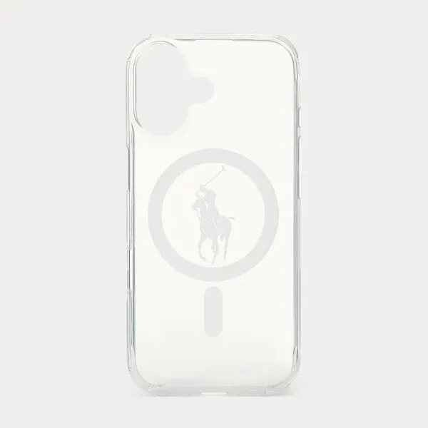 Ralph Lauren Magsafe Iphone 17 Case - Clear