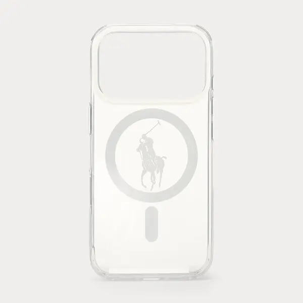Ralph Lauren Magsafe Iphone 17 Pro Case - Clear
