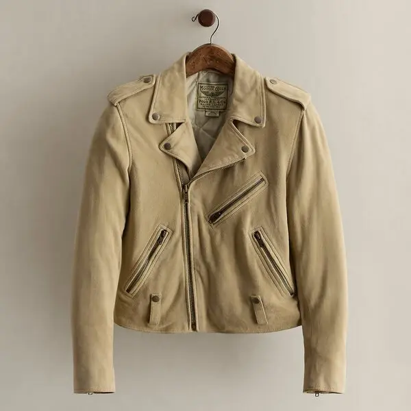 Ralph Lauren Suede Moto Jacket