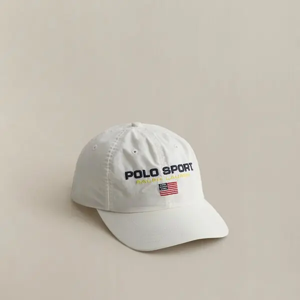 Ralph Lauren Polo Sport Ball Cap - White