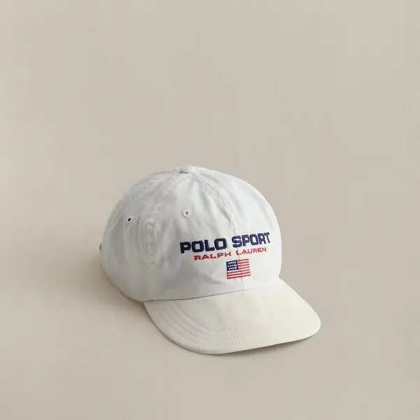 Ralph Lauren Polo Sport Ball Cap - White