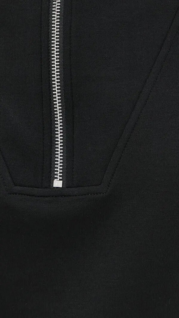 Varley Hawley Half-zip Sweatshirt - Black