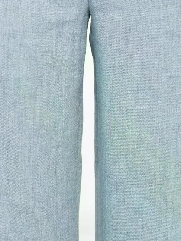 P.a.r.o.s.h Belt-loops Trousers - Blue