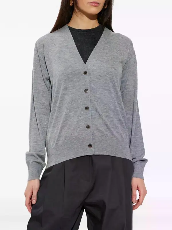 LISA YANG Buttoned V-neck Cardigan