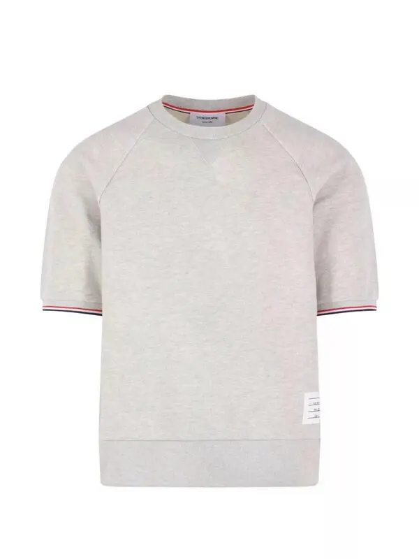 Thom Browne Piqué Short-sleeve Sweatshirt