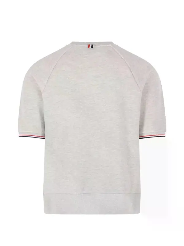 Thom Browne Piqué Short-sleeve Sweatshirt