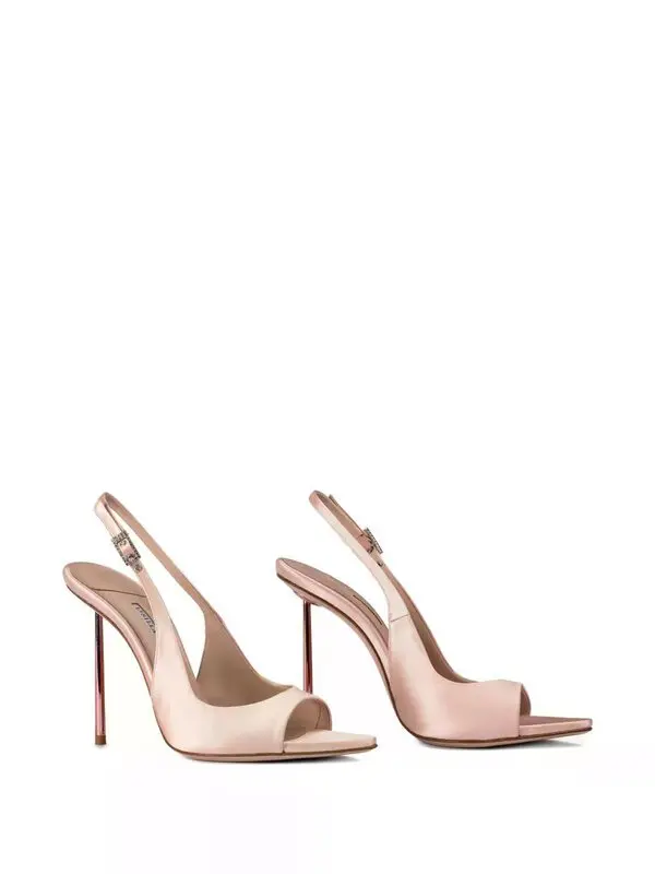 LE SILLA Bella Heeled Slingback Sandals - Pink