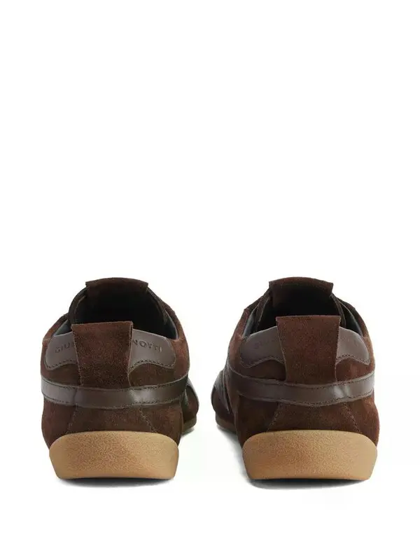 GIUSEPPE ZANOTTI Lace-up Sneakers - Brown