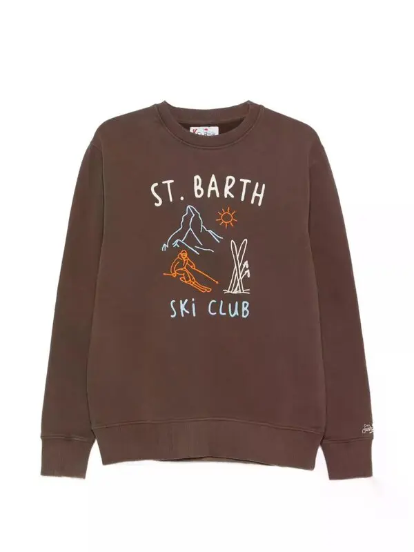 MC2 SAINT BARTH Ski-embroidery Sweatshirt