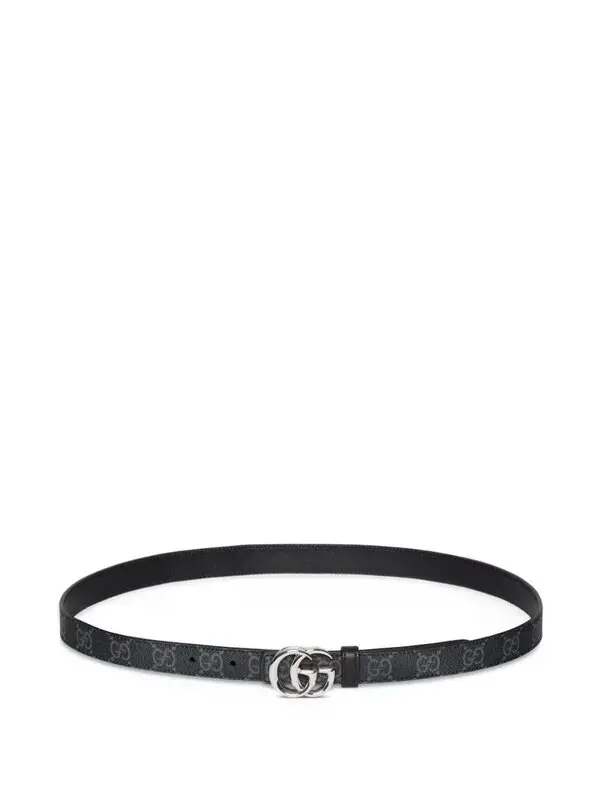 Gucci Gg Marmont Reversible Belt - Black