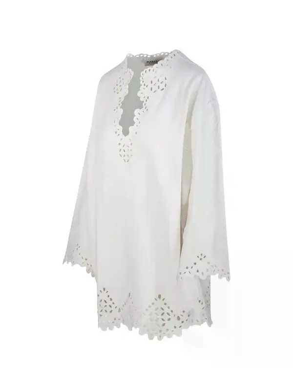MARANT ETOILE Shana V-neck Top - Neutrals