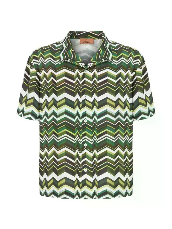Missoni Zigzag Shirt - Green