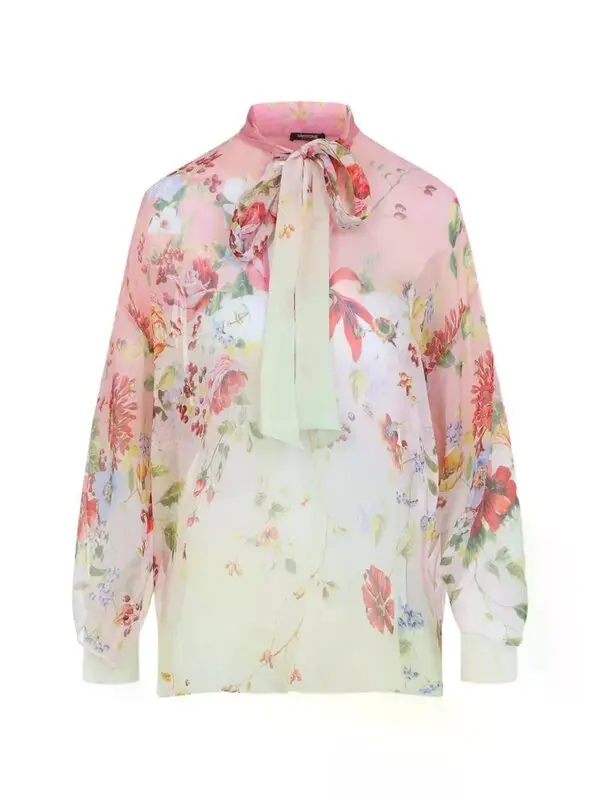 Roberto Cavalli Floral-print Shirt