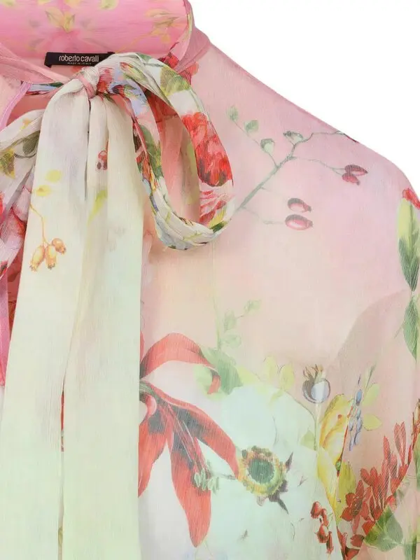 Roberto Cavalli Floral-print Shirt