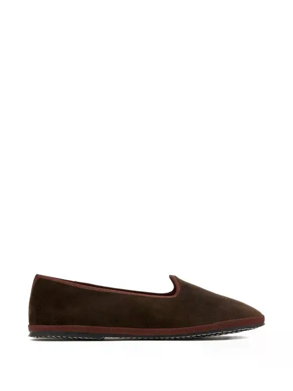 CAPULETTE Trim Loafers - Brown