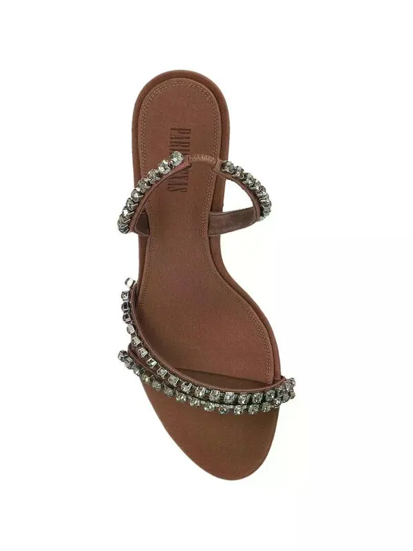 Paris Texas Diamond Strap Stiletto Sandals