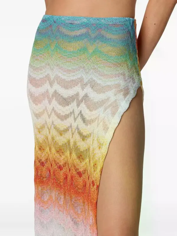 Missoni Chevron-pattern Beach Skirt
