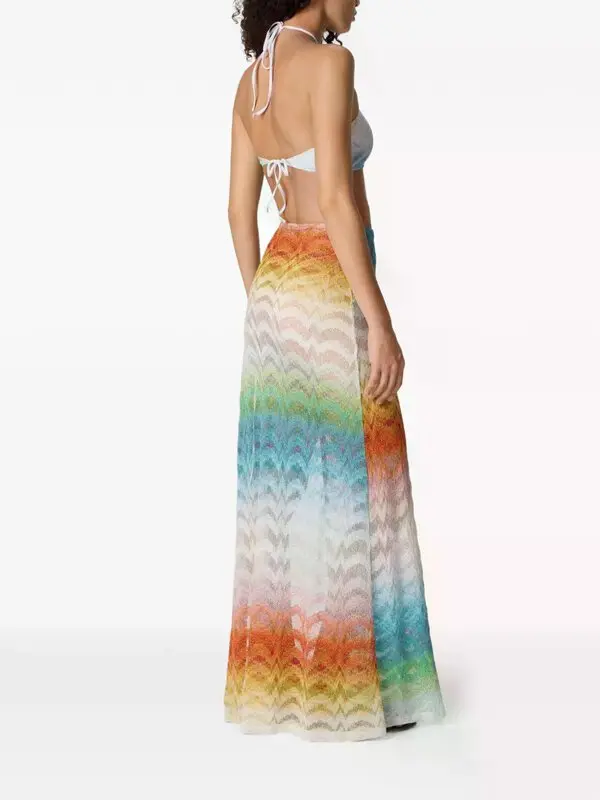 Missoni Chevron-pattern Beach Skirt