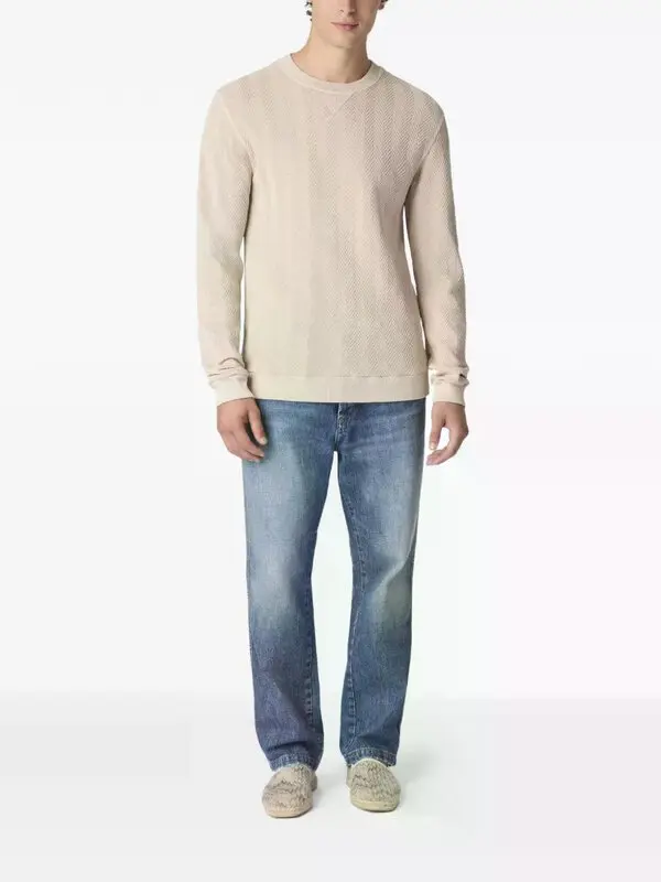 Missoni Herringbone-pattern Crew-neck Sweater