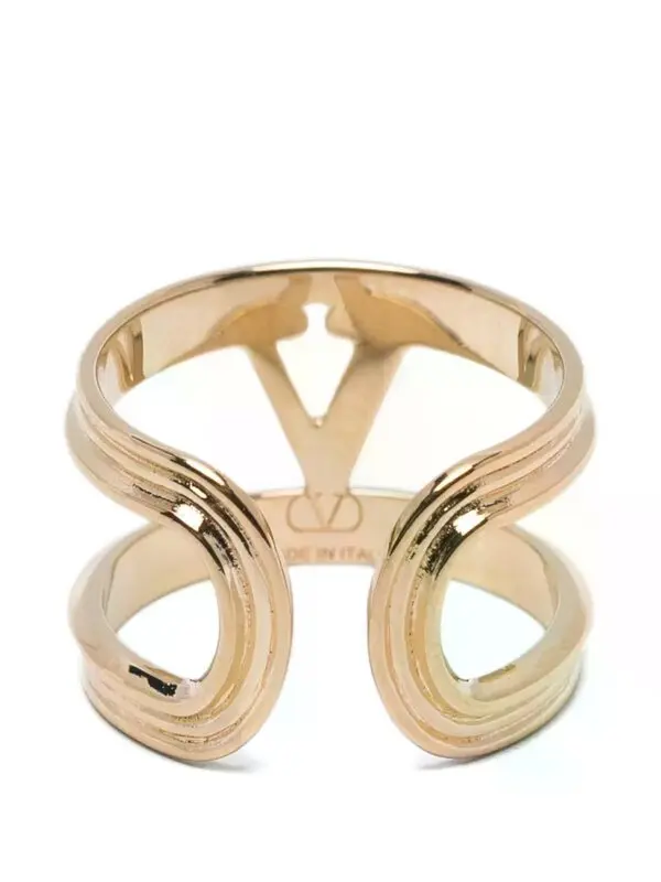 Valentino Garavani Vlogo Cut-out Band Ring