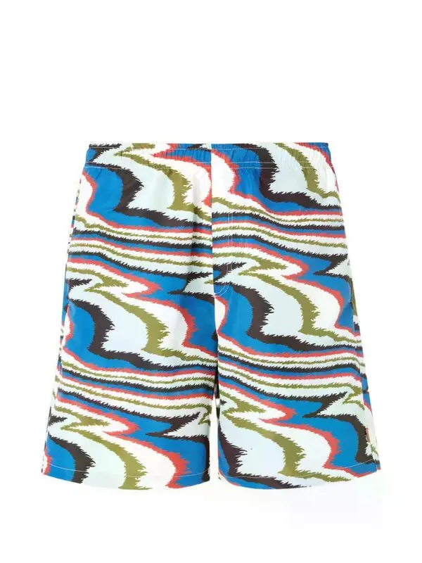 Missoni Zigzag-print Swim Shorts