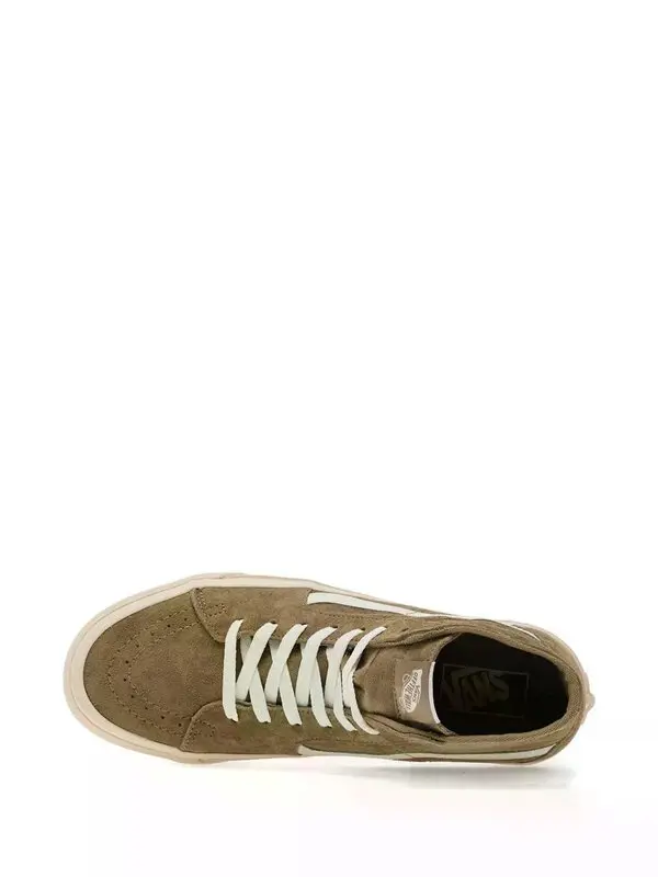 VANS Sk8-hi Lace-up High-top Sneakers - Green