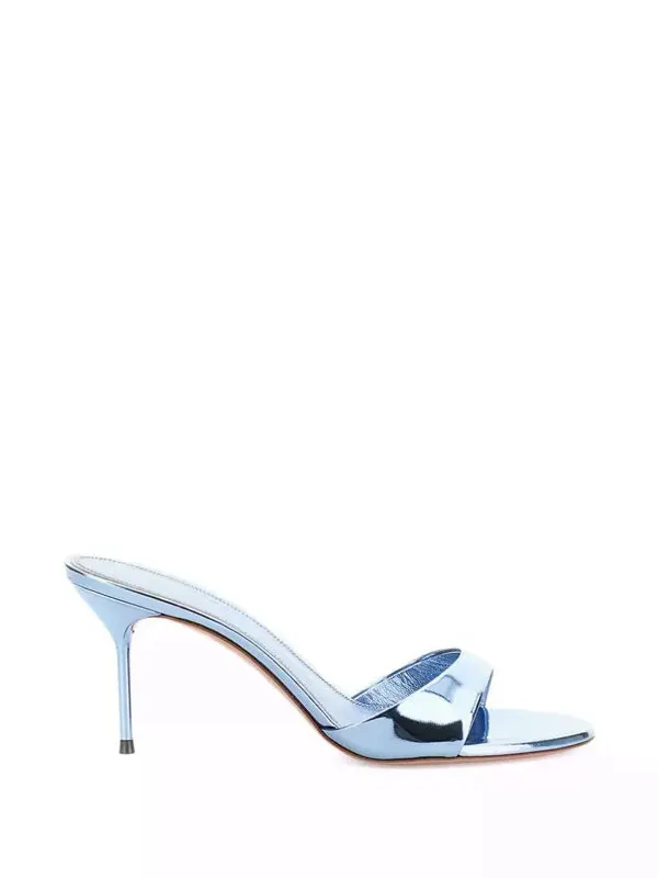 Paris Texas Lidia Patent Leather Sandals - Blue