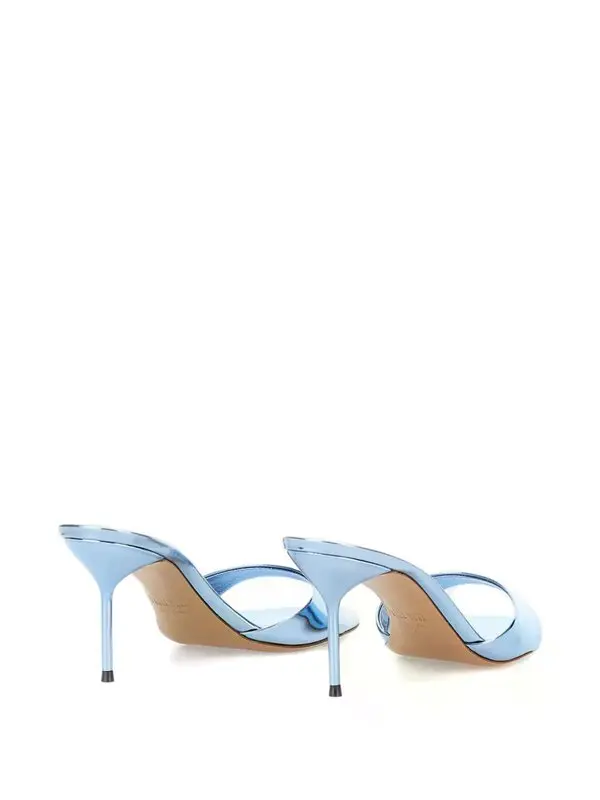 Paris Texas Lidia Patent Leather Sandals - Blue