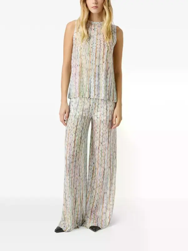 Missoni Sequin-embellished Round-neck Top