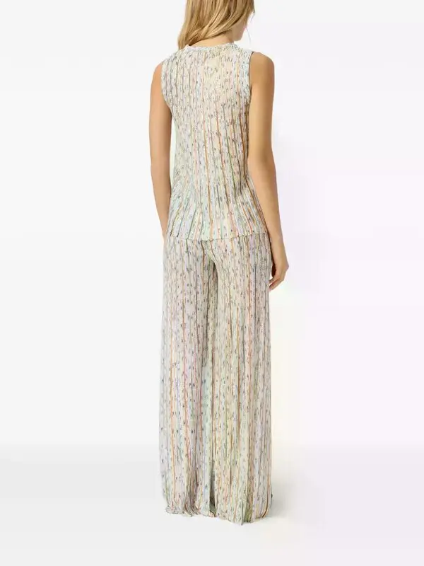 Missoni Sequin-embellished Round-neck Top