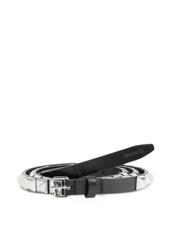 Dsquared2 Studs-detail Buckle Belt - Black