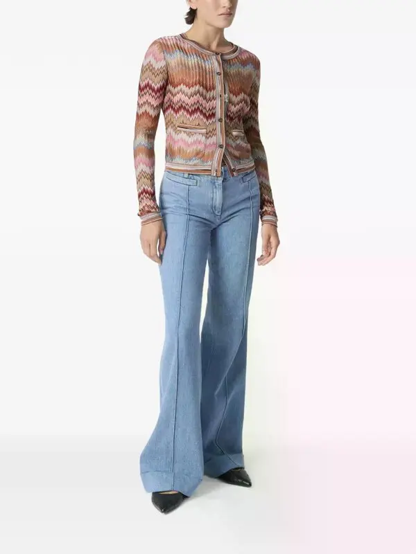 Missoni Cuffed-hem Jeans - Blue