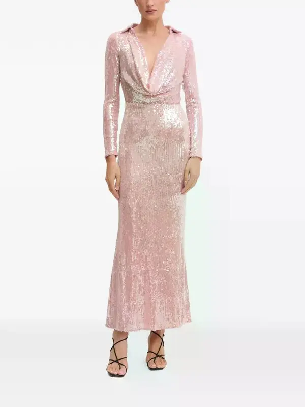 Bardot Sequined Midi Dress