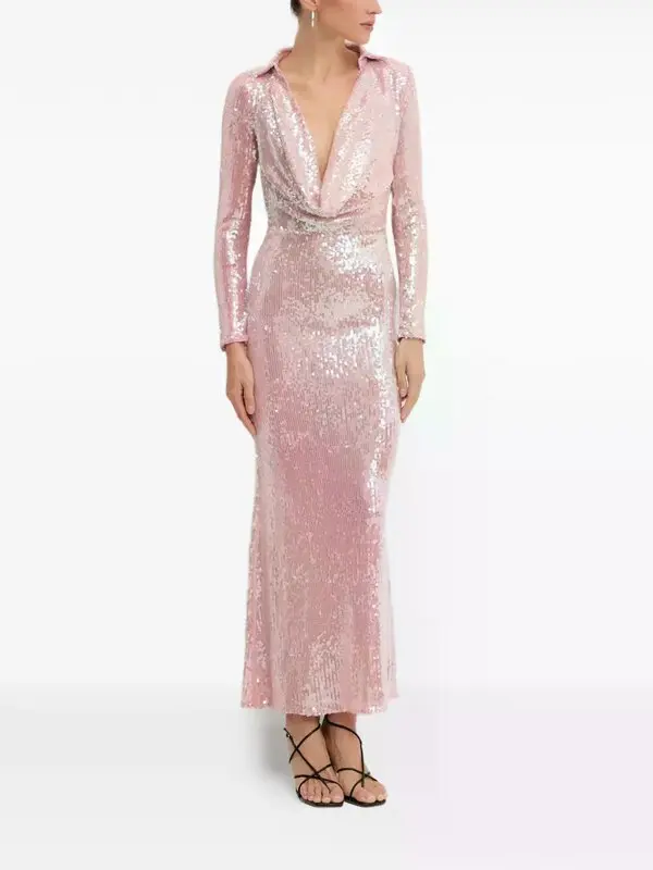 Bardot Sequined Midi Dress