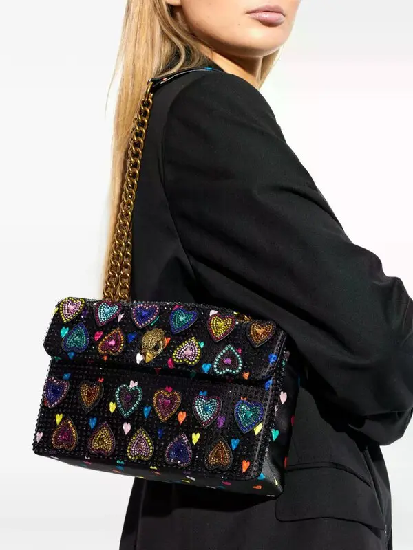 Kurt Geiger Mini Kensington Heart-motif Shoulder Bag