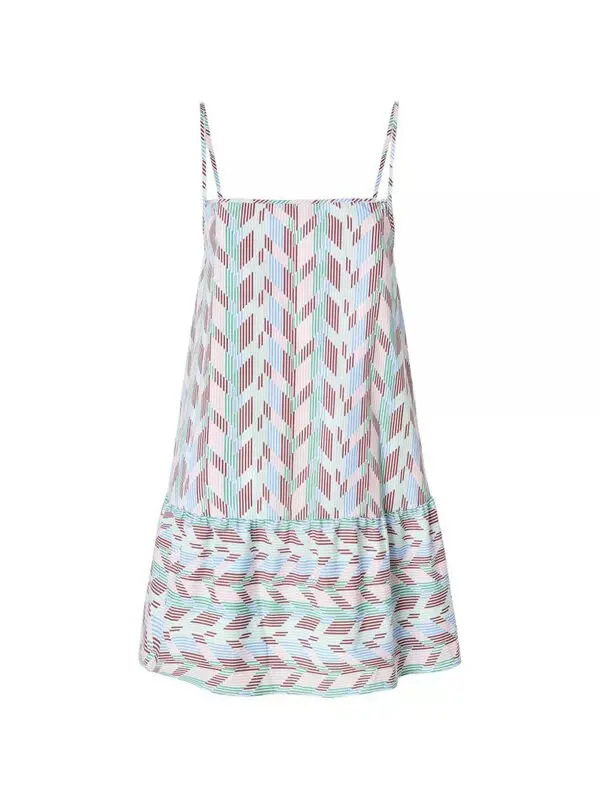 Missoni Chevron-patterned Mini Dress