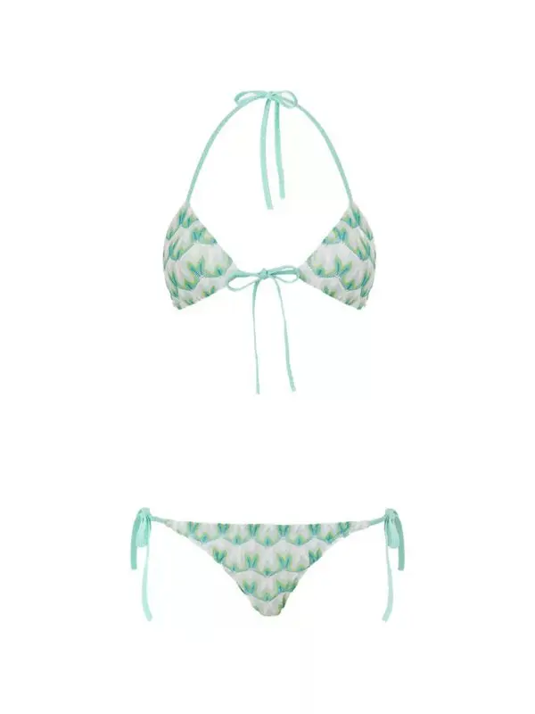 Missoni Abstract-pattern Bikini - White
