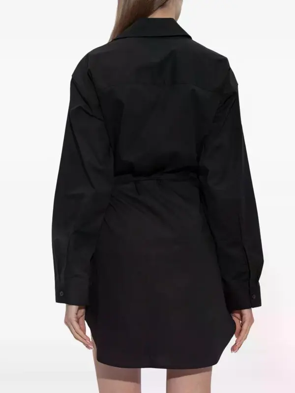 DIESEL® Wrap Dress With Logo