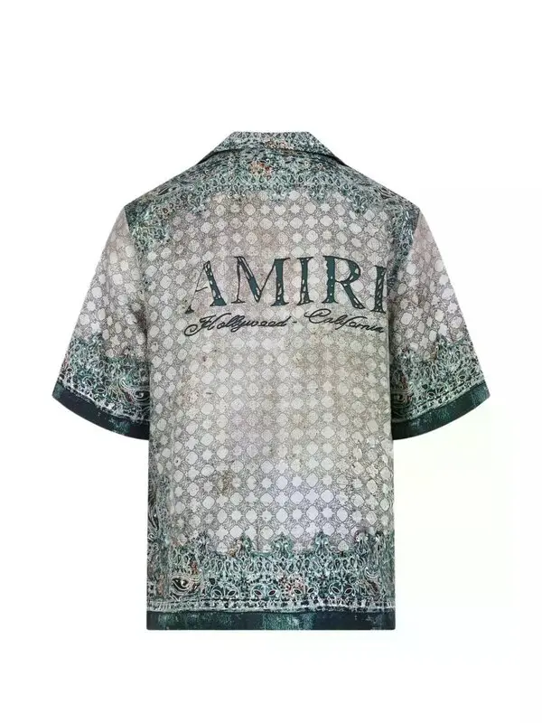 Amiri Patterned Silk Shirt