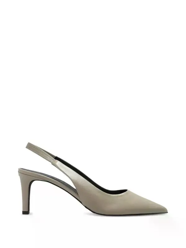 Furla Point-toe Slingback Stiletto Heels