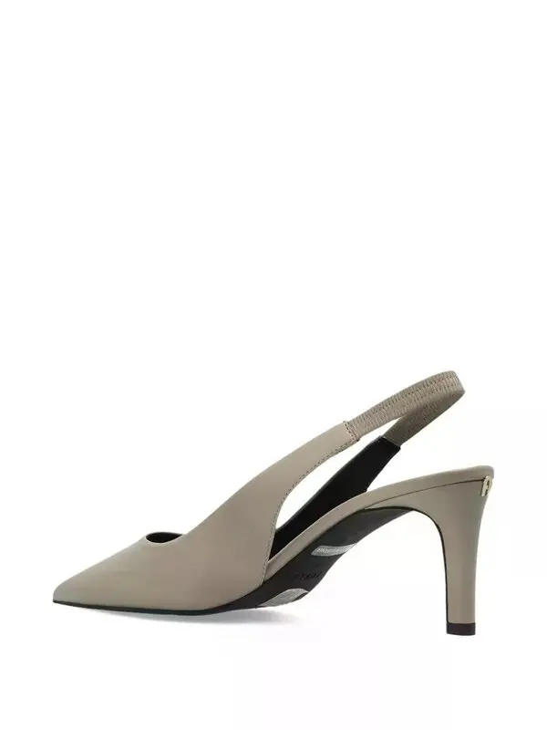 Furla Point-toe Slingback Stiletto Heels
