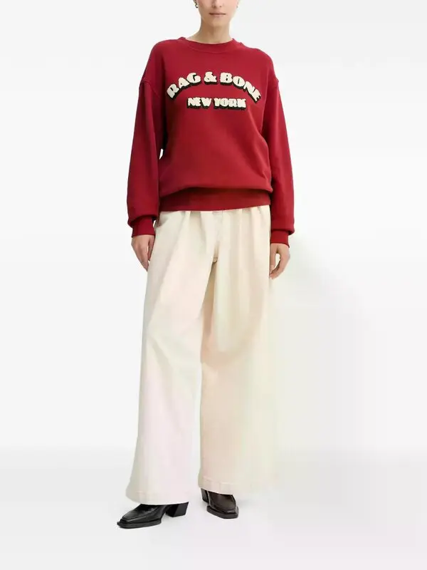 Rag & Bone Logo-appliqué Sweatshirt