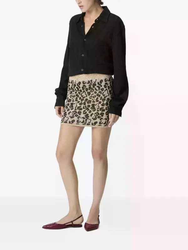 Missoni Animal-print Mini Skirt
