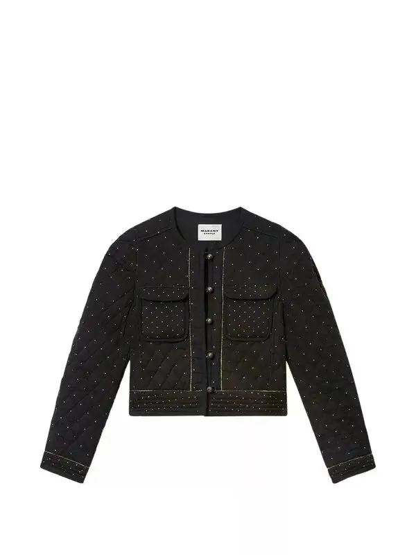 MARANT ETOILE Vania Buttoned Jacket - Black