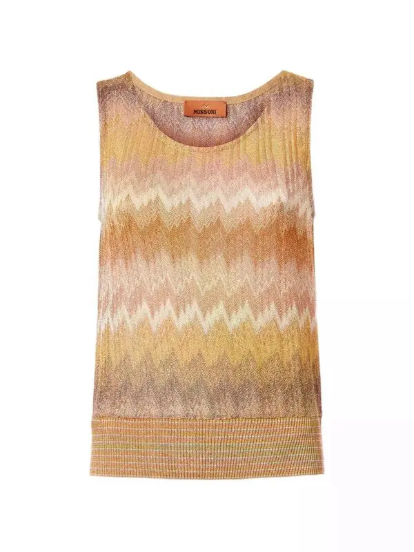 Missoni Zigzag Top - Orange