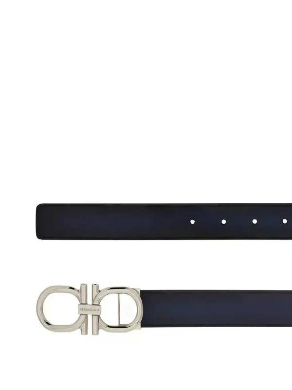 FERRAGAMO Gancini Buckle Adjustable Belt